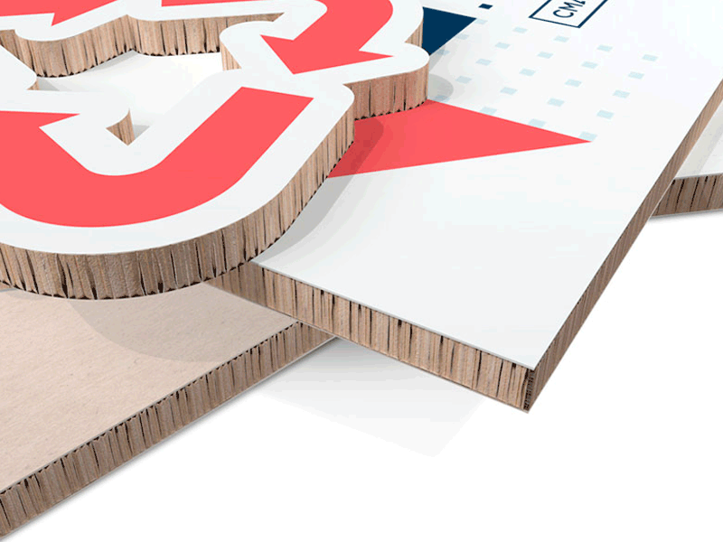 Panneau Carton Alvéolaire Reboard | BPM PRINT